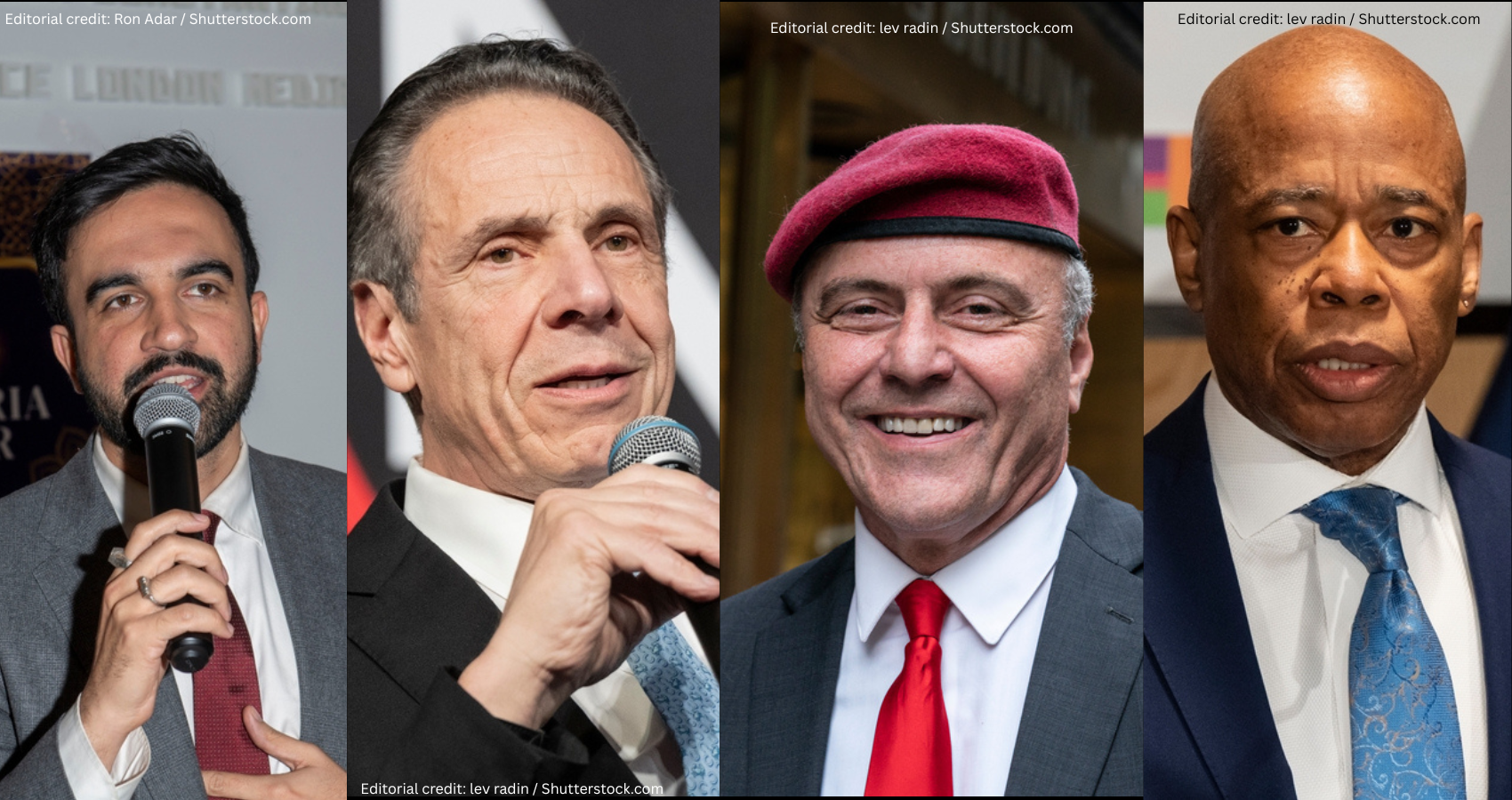 Final Four Candidates in the 2025 New York City Mayoral Race - The ...